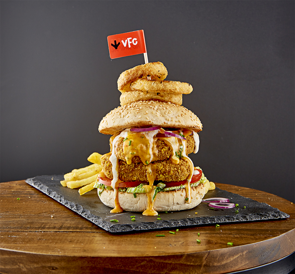 Stacked Buffalo Burger – VFC
