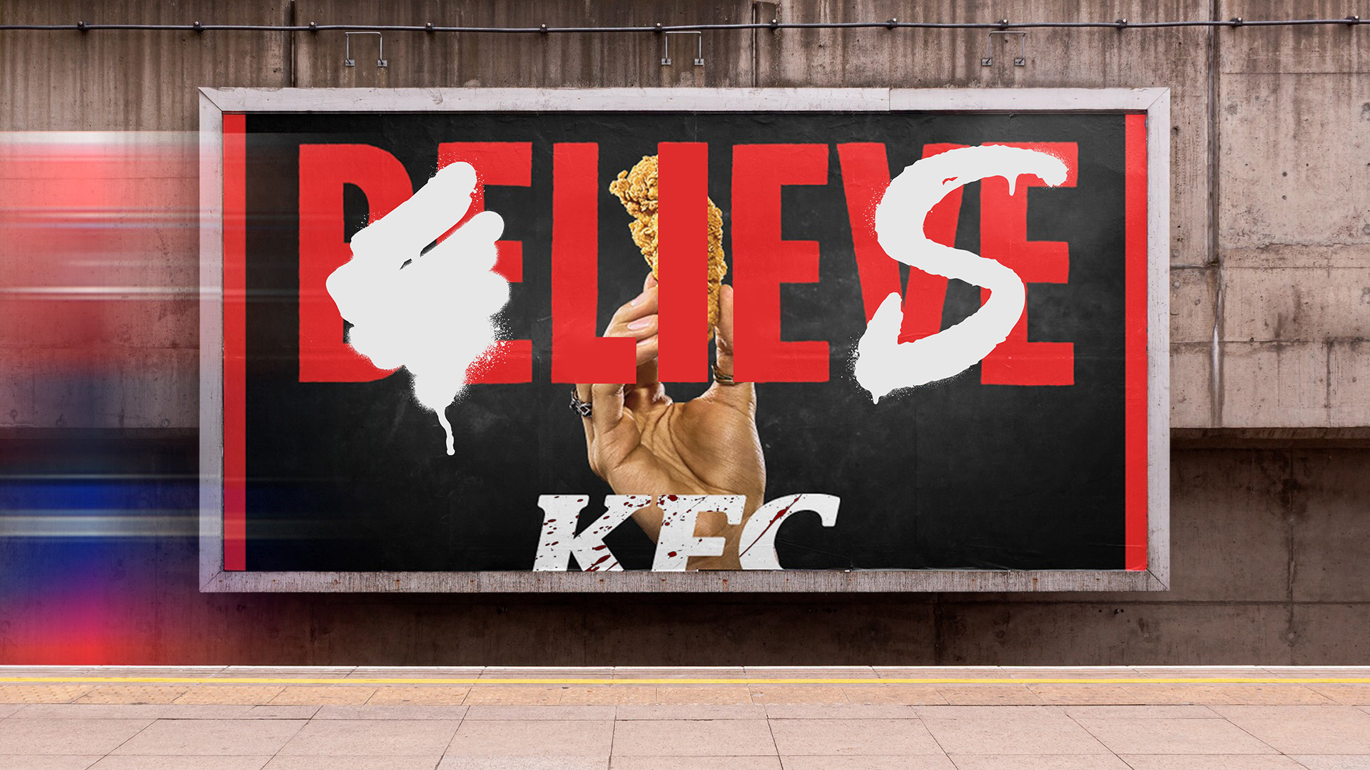 VFC highlights hypocrisy of KFC's 'Believe in Chicken' campaign